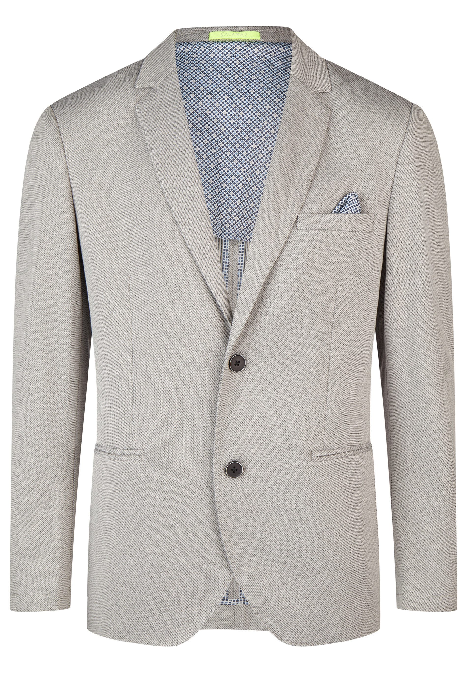 Calamar Sakko Jersey Twill Sakko, Halbgefütterte Verarbeitung