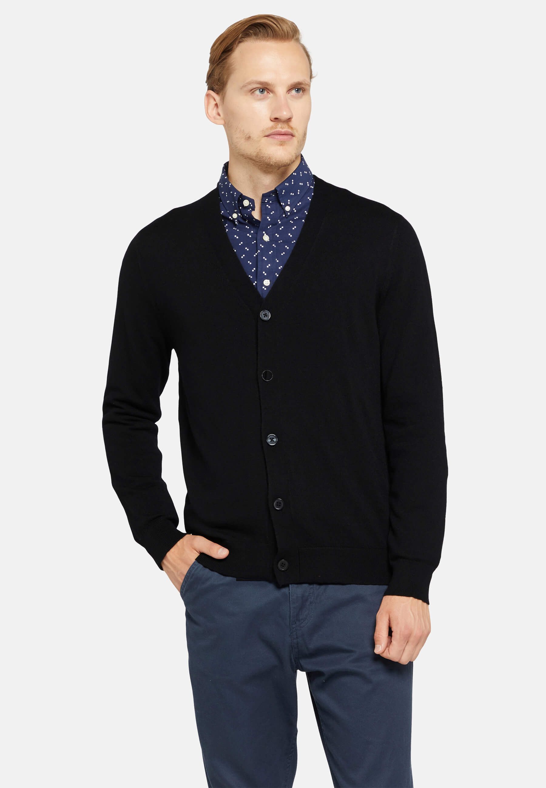 Lawrence Grey Strickjacke Strickjacke Mit Knopfleiste