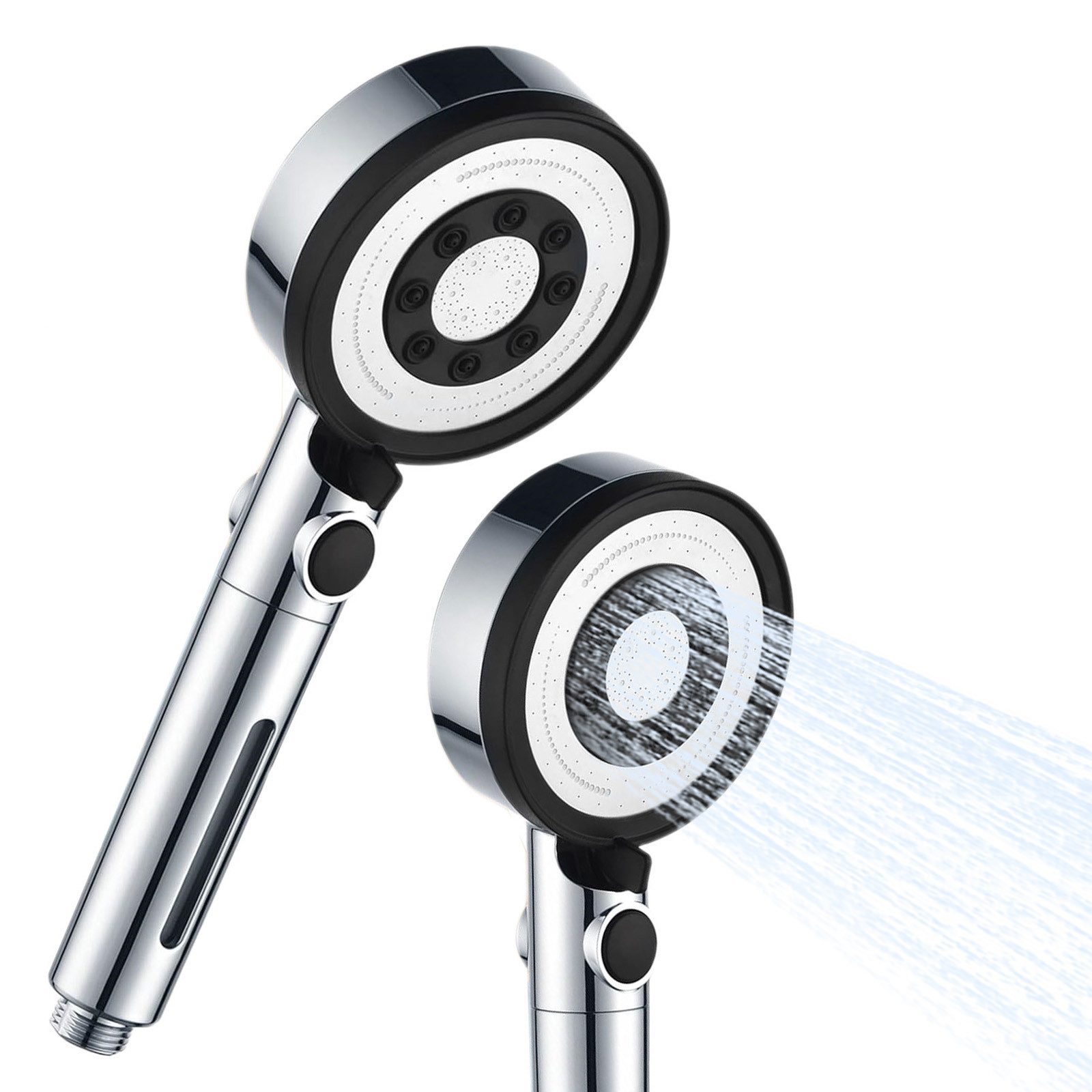 OKWISH Handbrause Duschkopf Sparduschkopf Regendusche Brausekopf Duschbrause, (nur Kopf ohne ...