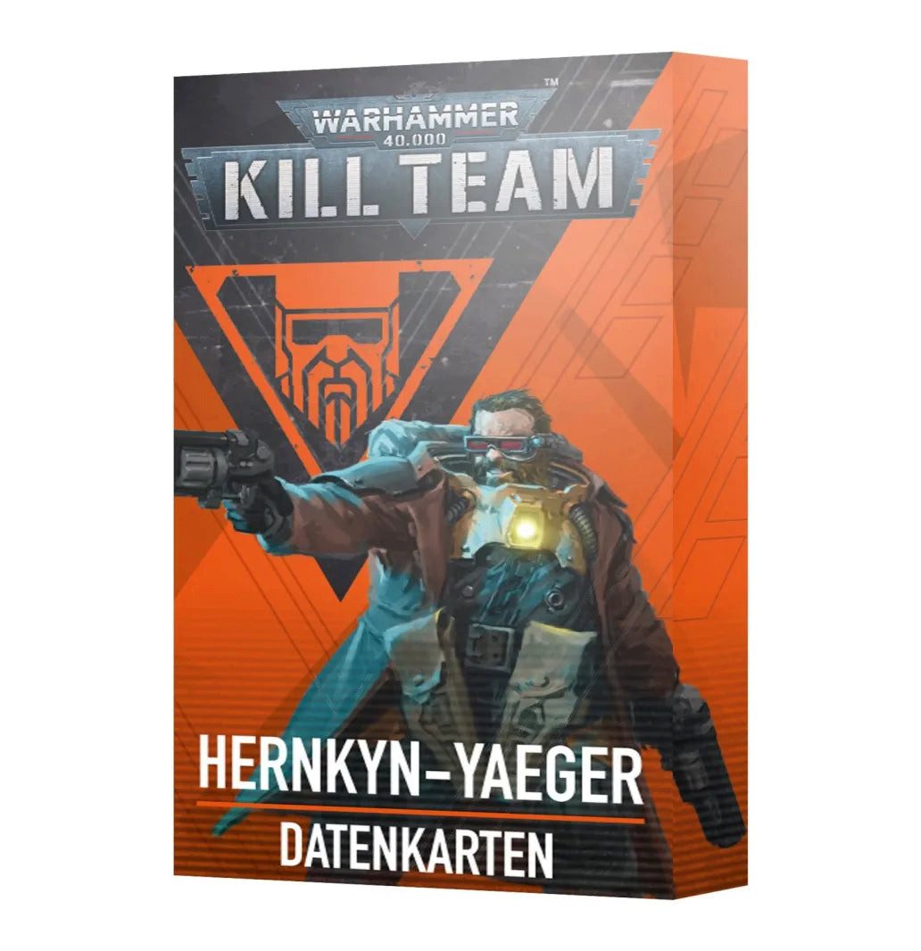 Games Workshop Spielfigur Kill Team Datenkarten Hernkyn-Yaeger