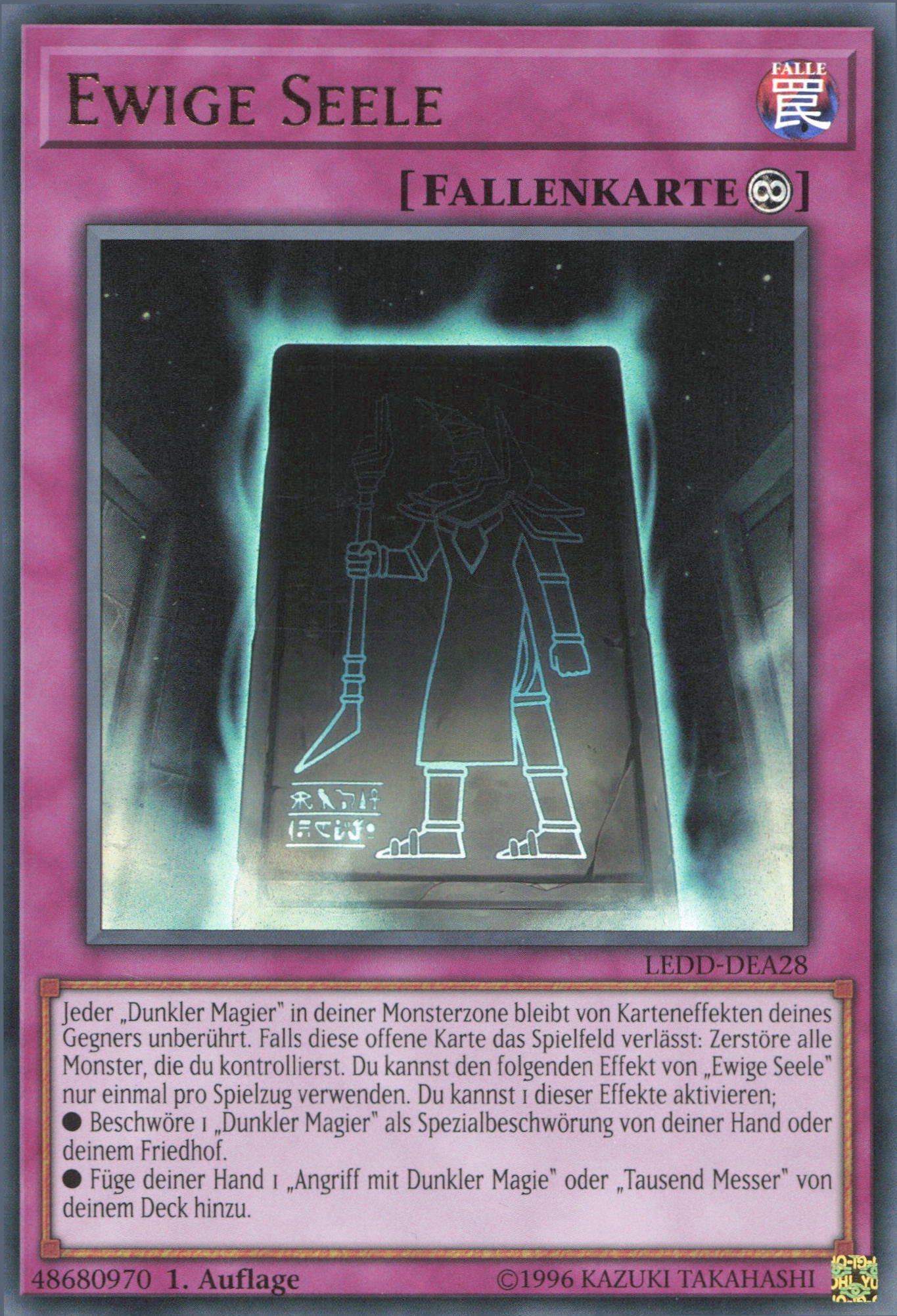 Recollectibles Sammelkarte Yugioh Karte Ewige Seele Deutsch Yu Gi Oh