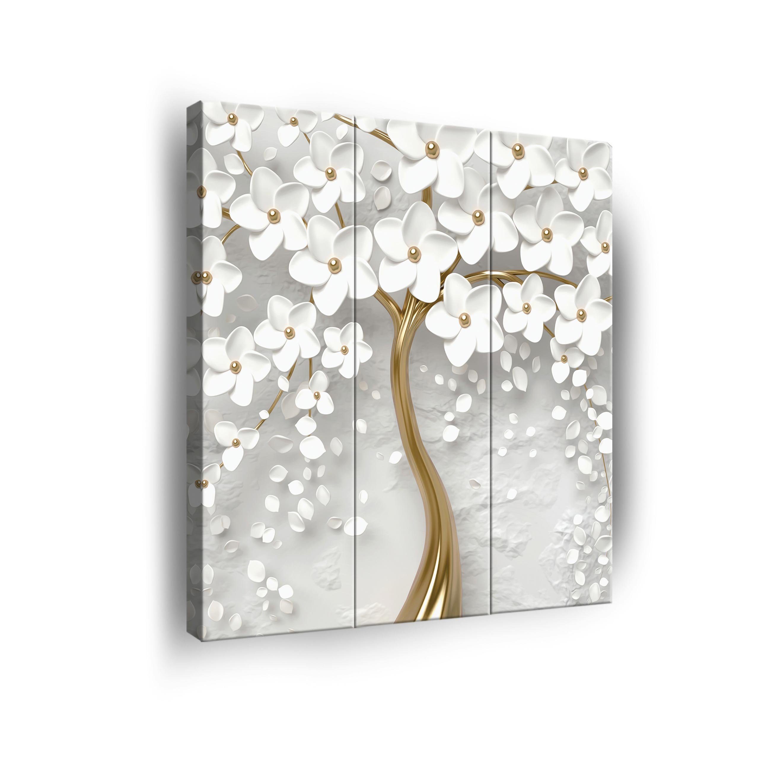 Wallarena Leinwandbild Baum Blumen Wandbild Xxl Wohnzimmer Schlafzimmer