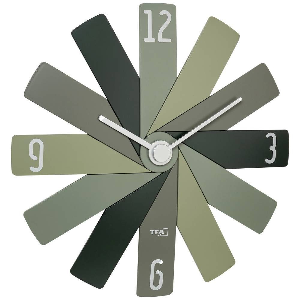 TFA Dostmann Wanduhr Quarz-Wanduhr zum Zusammenstecken 60.3020.04 ...