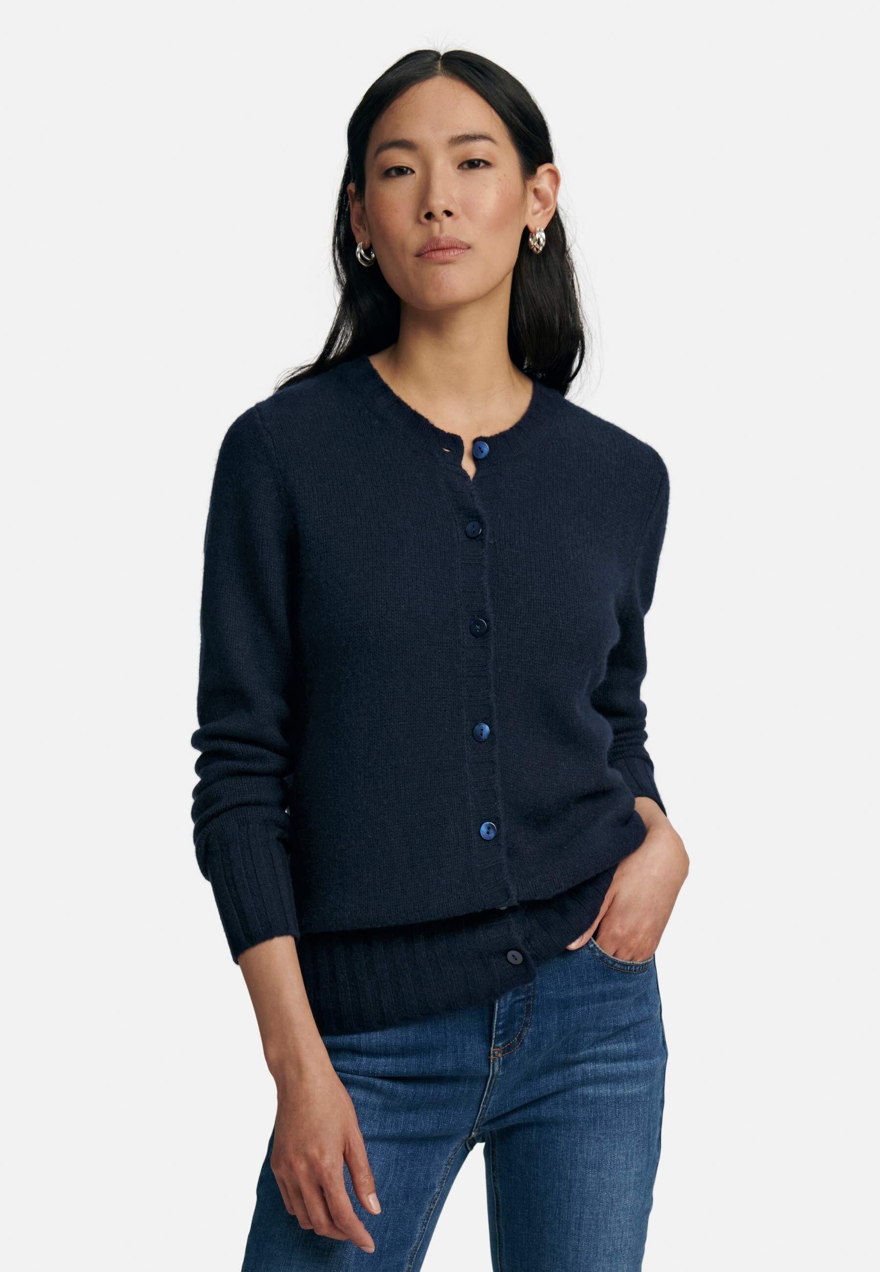 Peter Hahn Strickjacke cashmere, Strickjacke PETER HAHN CASHMERE
