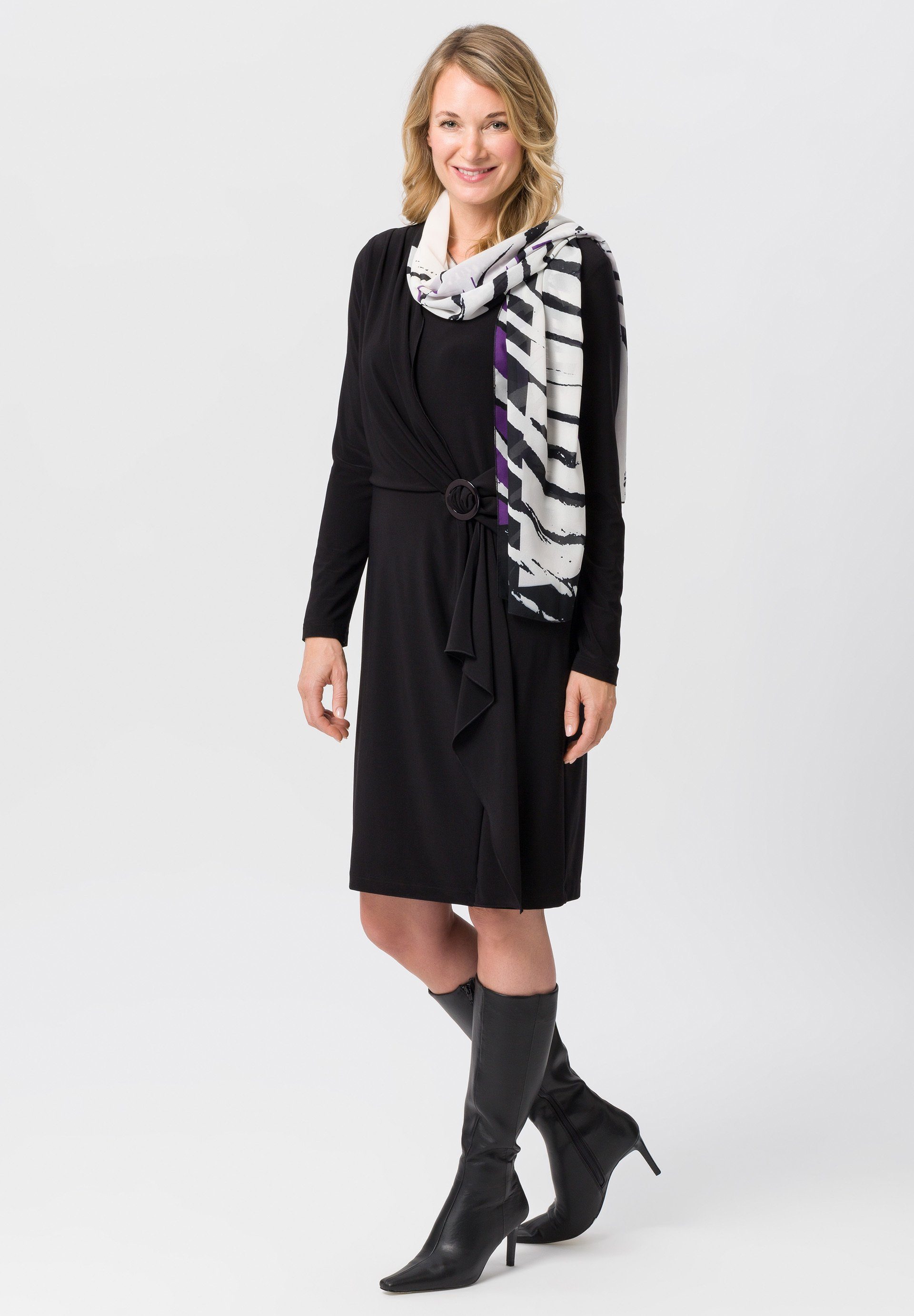 FRANK WALDER Jerseykleid FRANK WALDER Typ WINTER ROMANCE, Dekoratives ...