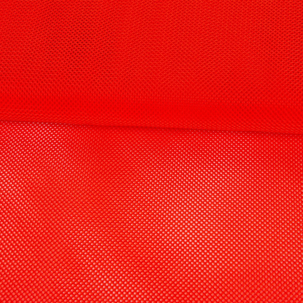 SchÖner Leben Stoff Netzstoff Netzfutter Mesh Dünn Rot 148m Breite