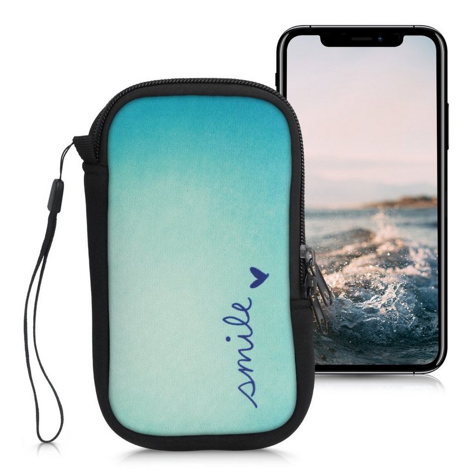 Kwmobile Handyhülle Handytasche Für Smartphones L 65 Neopren