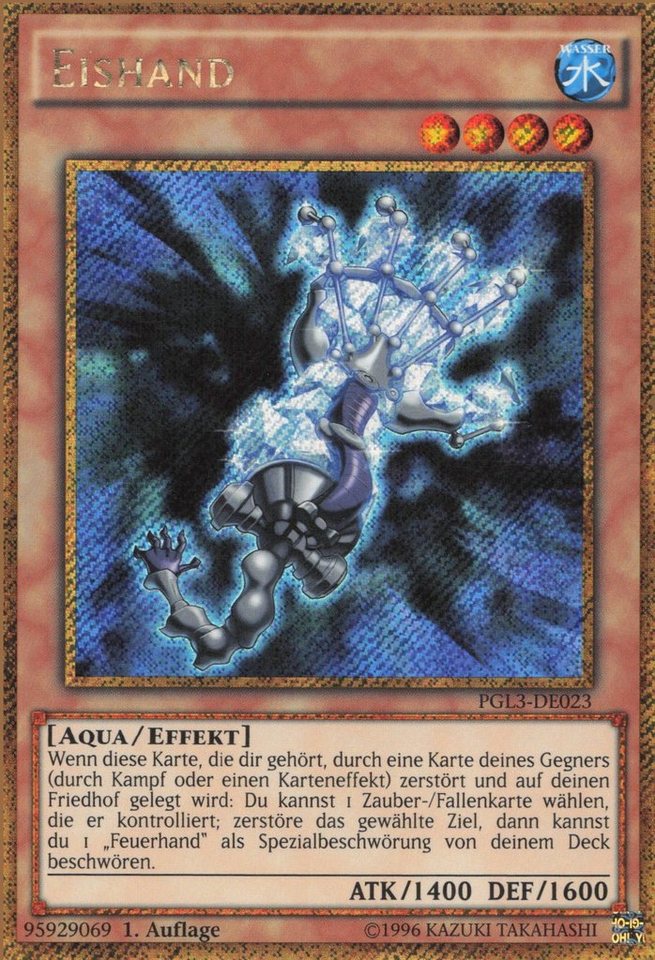 Recollectibles Sammelkarte Yugioh Karte Eishand Deutsch Yu Gi Oh