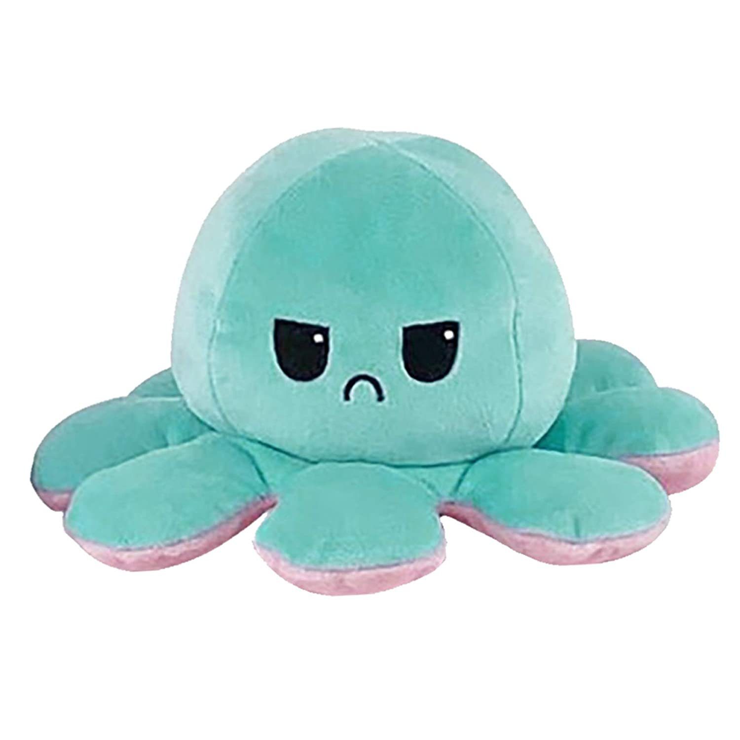 Soma Fidget Gadget Xxl Reversible Wende Plüschtier Octopus 40cm Flip