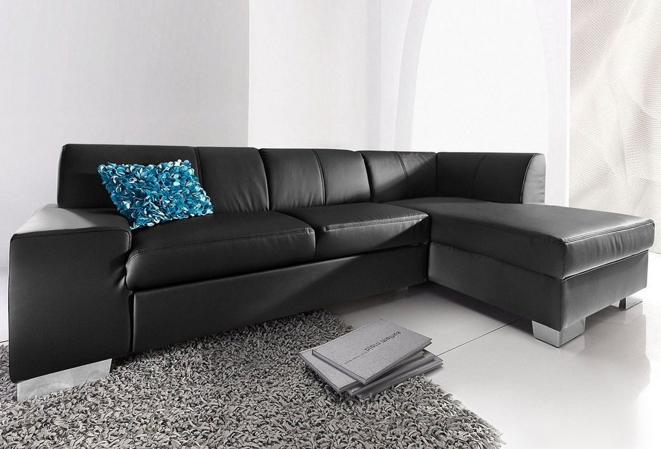 Domo Collection Ecksofa Star Wahlweise Mit Bettfunktion Ottomane