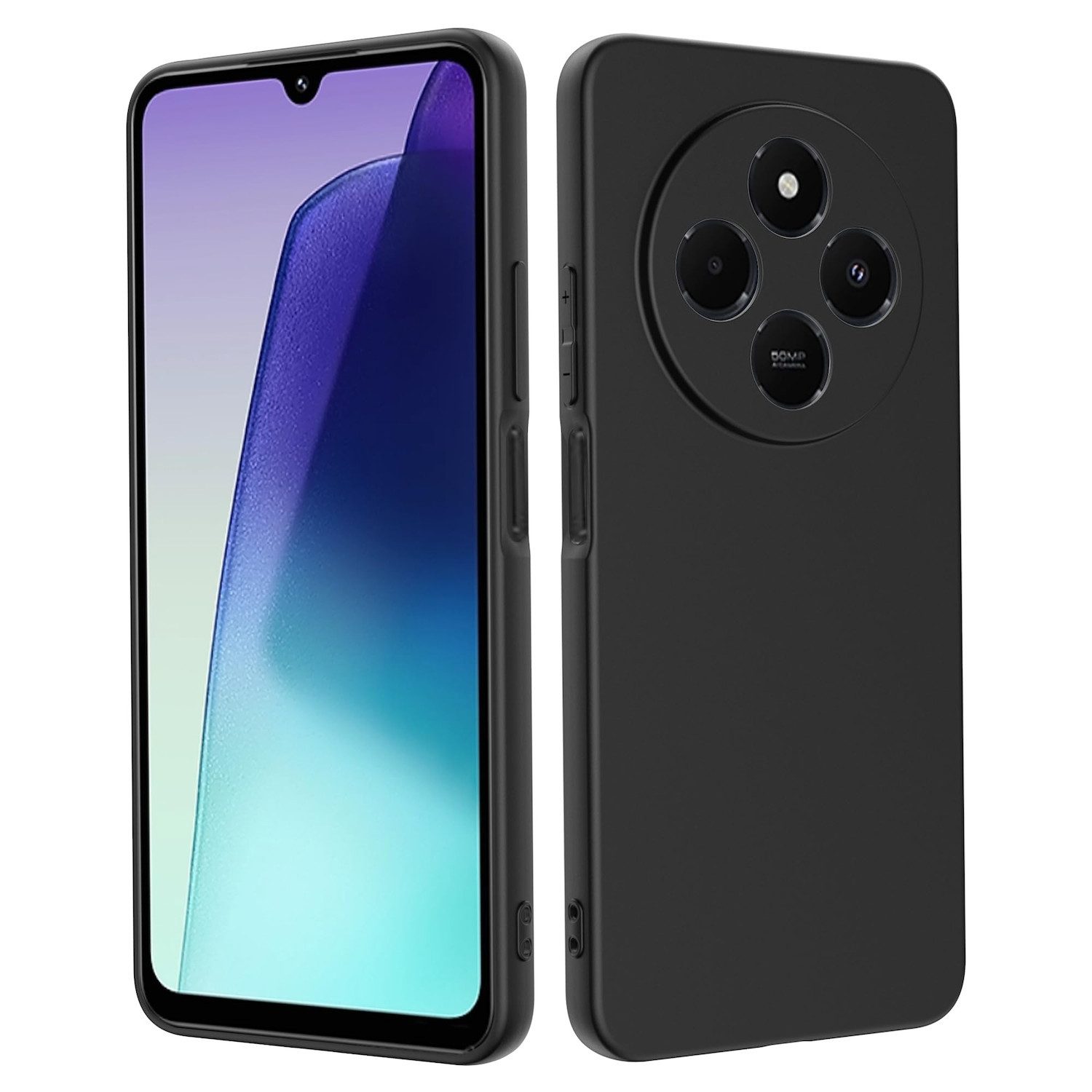 Wigento Handyhülle Für Xiaomi Redmi 14c Silikon Tpu Schutz Hülle Dünn