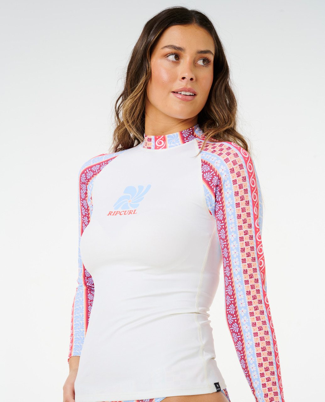 Rip Curl Badeanzug Rip Curl Coastal Instinct UPF Long Sleeve Rash Vest ...