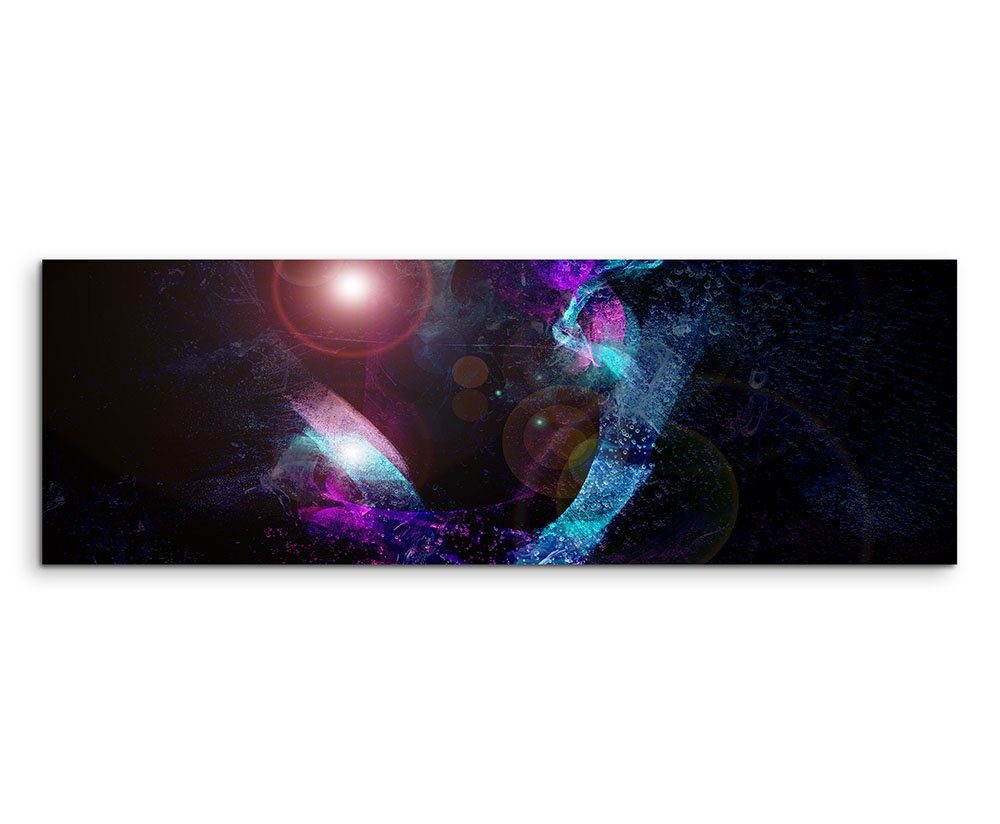 Sinus Art Leinwandbild Abstraktes Panoramabild 1032 150x50cm