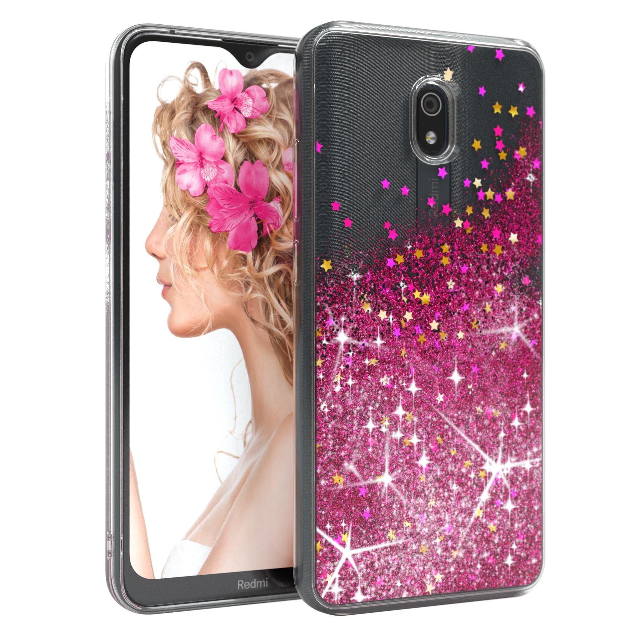 Eazy Case Handyhülle Liquid Glittery Case Für Xiaomi Redmi 8a 622 Zoll