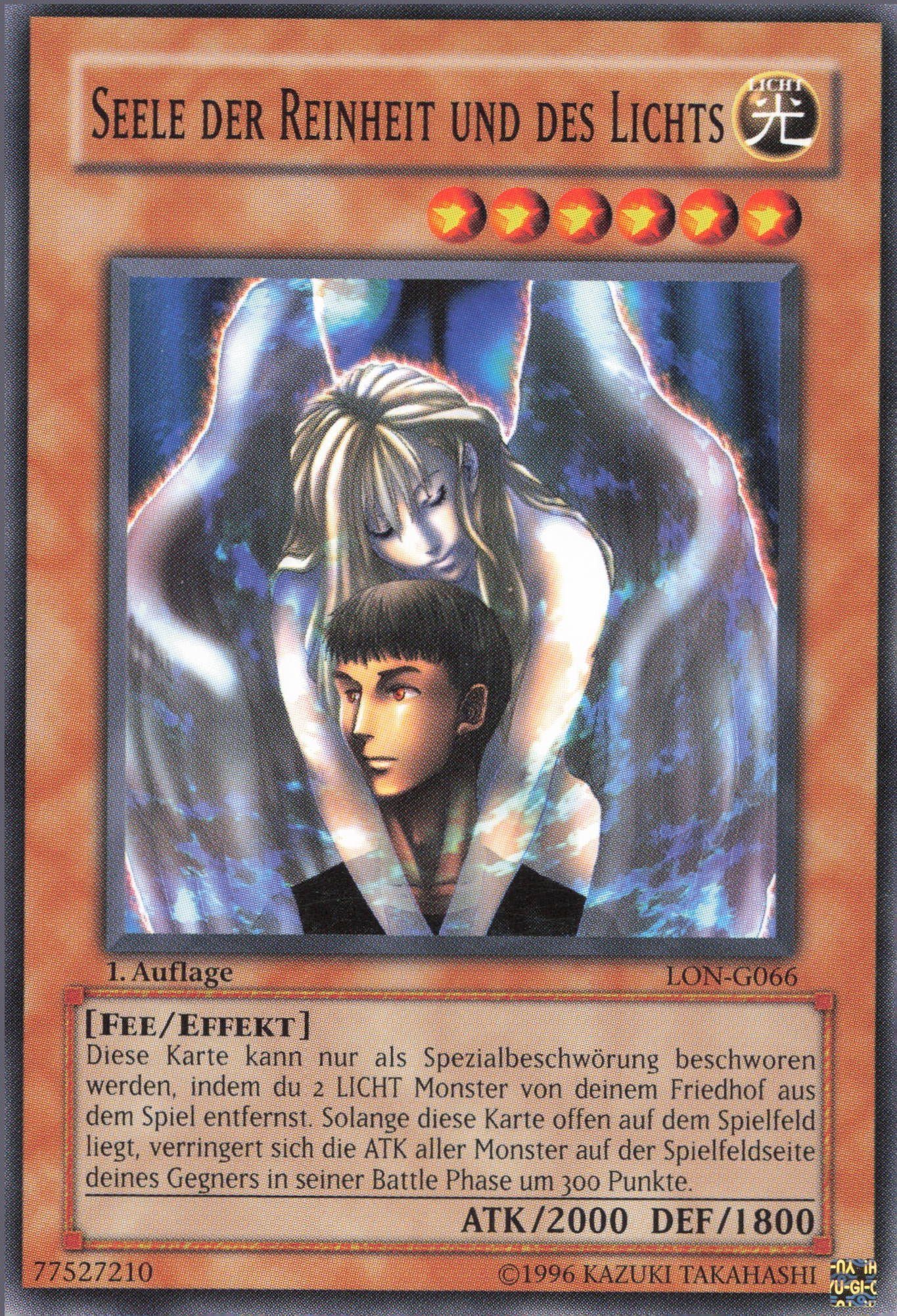 Recollectibles Sammelkarte Yugioh Karte Seele Der Reinheit Und Des