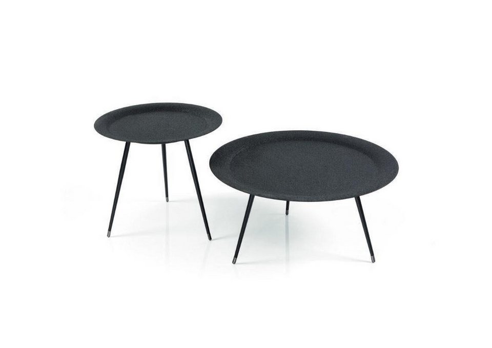 Jvmoebel Couchtisch Designer Couchtisch Set 2x Wohnzimmer Edelstahl