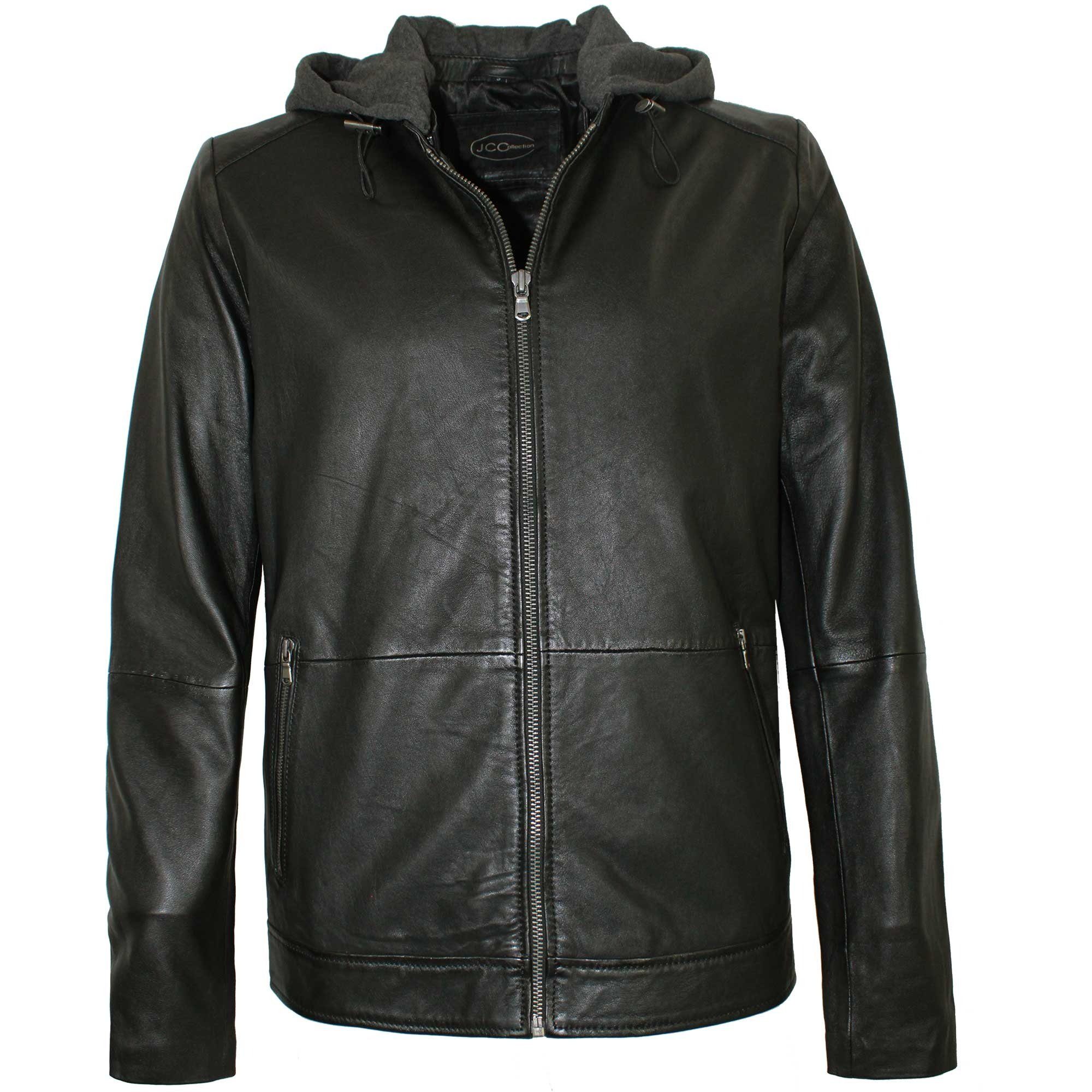 JCC Lederjacke sportlich-eleganter Style, JCC - Herren Lederjacke ...