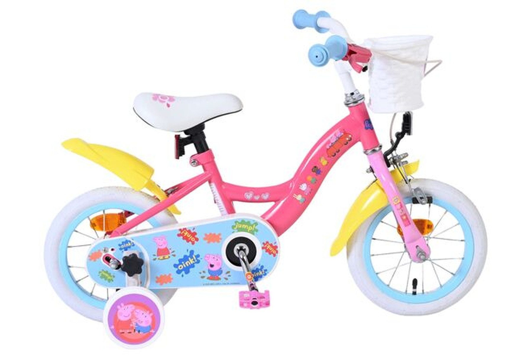 Volare Kinderfahrrad Hello Kitty 12 Zoll für Mädchen in Rosa mit ...