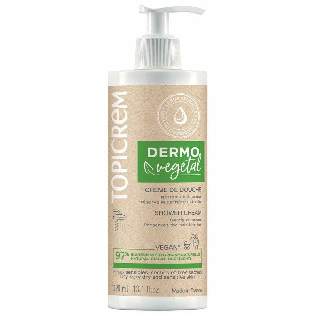 Topicrem Duschgel DERMOVEGETAL shower cream 390ml, Shower Gel, Duschlotion