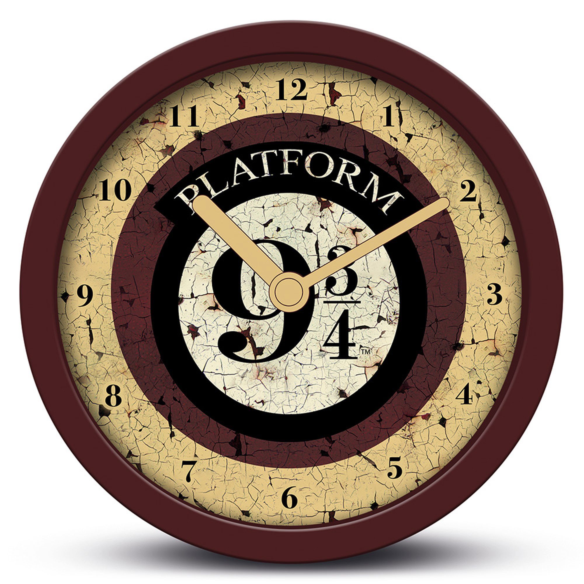 Wanduhr Wecker Harry Potter - Platform 9 3/4 Wand-Uhren