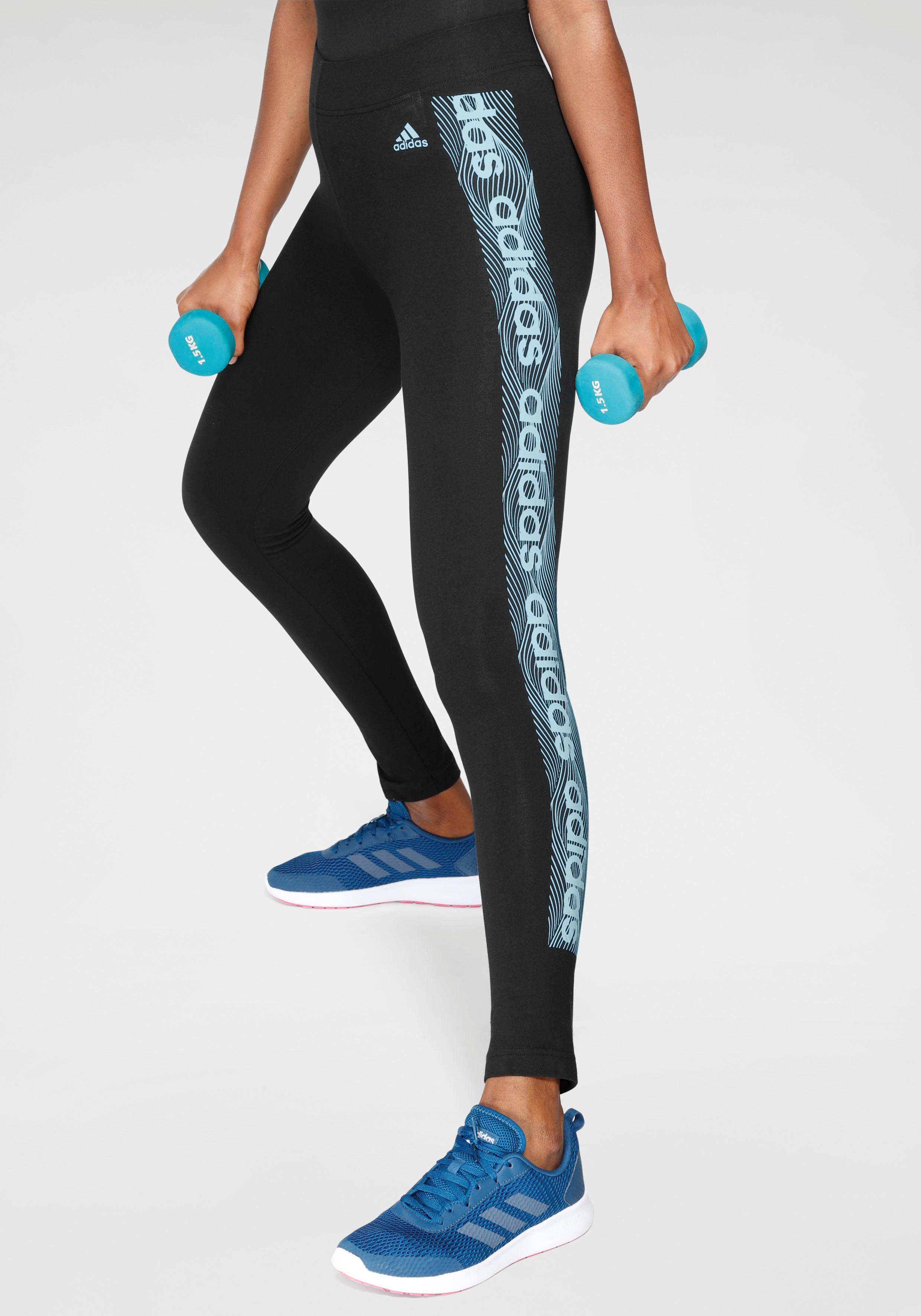 adidas Performance Leggings »WOMEN ESSENTIAL LINEAR TIGHT« online ...
