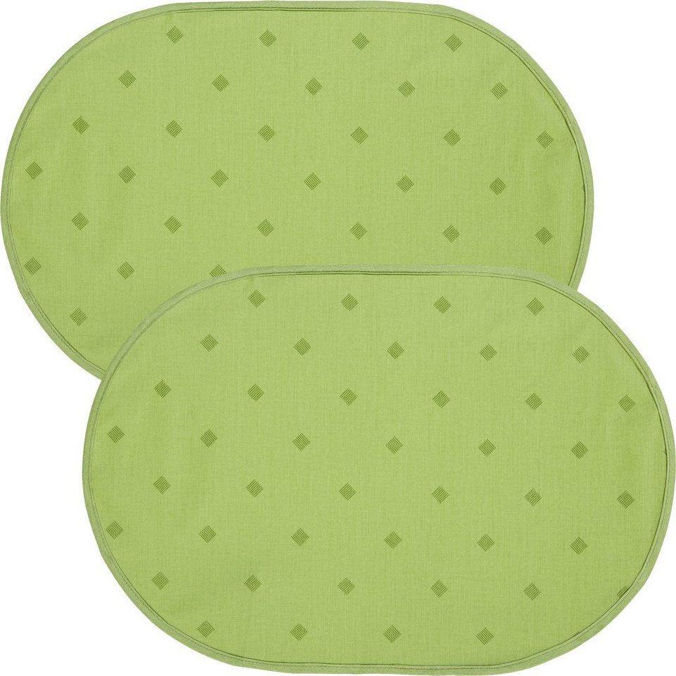 Erwin Müller Platzset Tischset Neuss 2er Pack 2 St Abwaschbar Uni