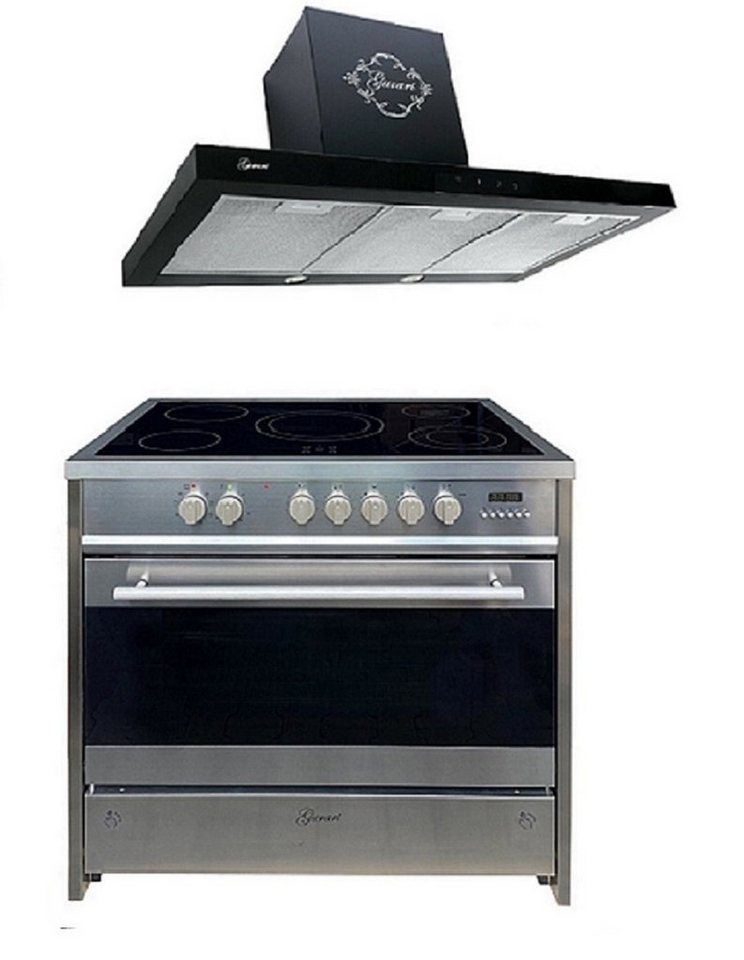Gurari Elektro Standherd Gch E 912 Xgch 462 Bl 9 Prime Mit 1 Fach