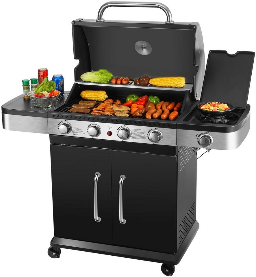 El Fuego Gasgrill Burlington Bxtxh 133x59x112 Cm Mit Thermometer Für