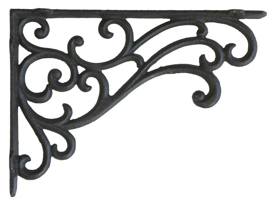 Chic Antique Wandregalhalter Regalträger Set H18l255b4 Cm Antique
