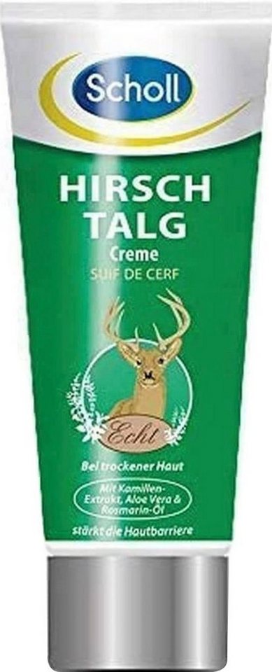 Scholl Fußcreme Hirschtalg Creme, für weiche Füße Scholl Fußcreme Hirschtalg Creme, für weiche Füße