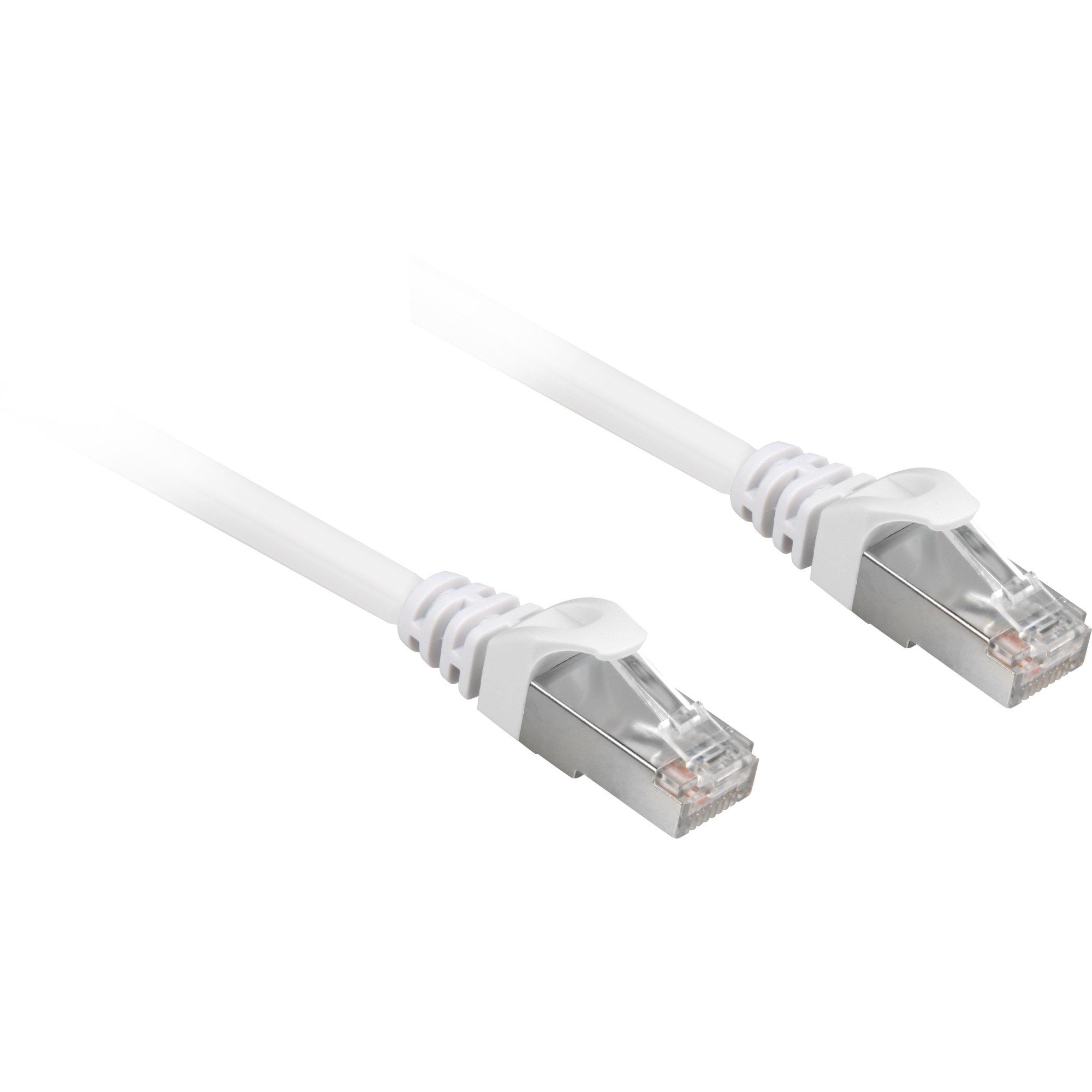 Sharkoon Patchkabel RJ45 Cat.6a SFTP LAN-Kabel, Kabellänge: 1 Meter