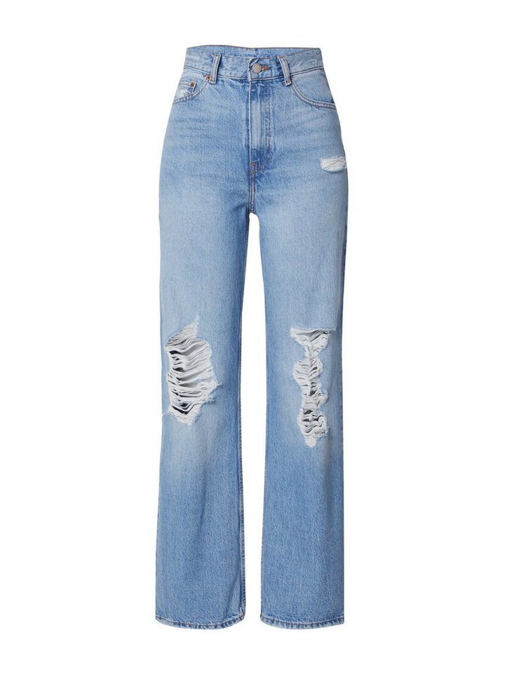 Dr Denim Weite Jeans Echo 1 Tlg Weiteres Detail Cut Outs Plain