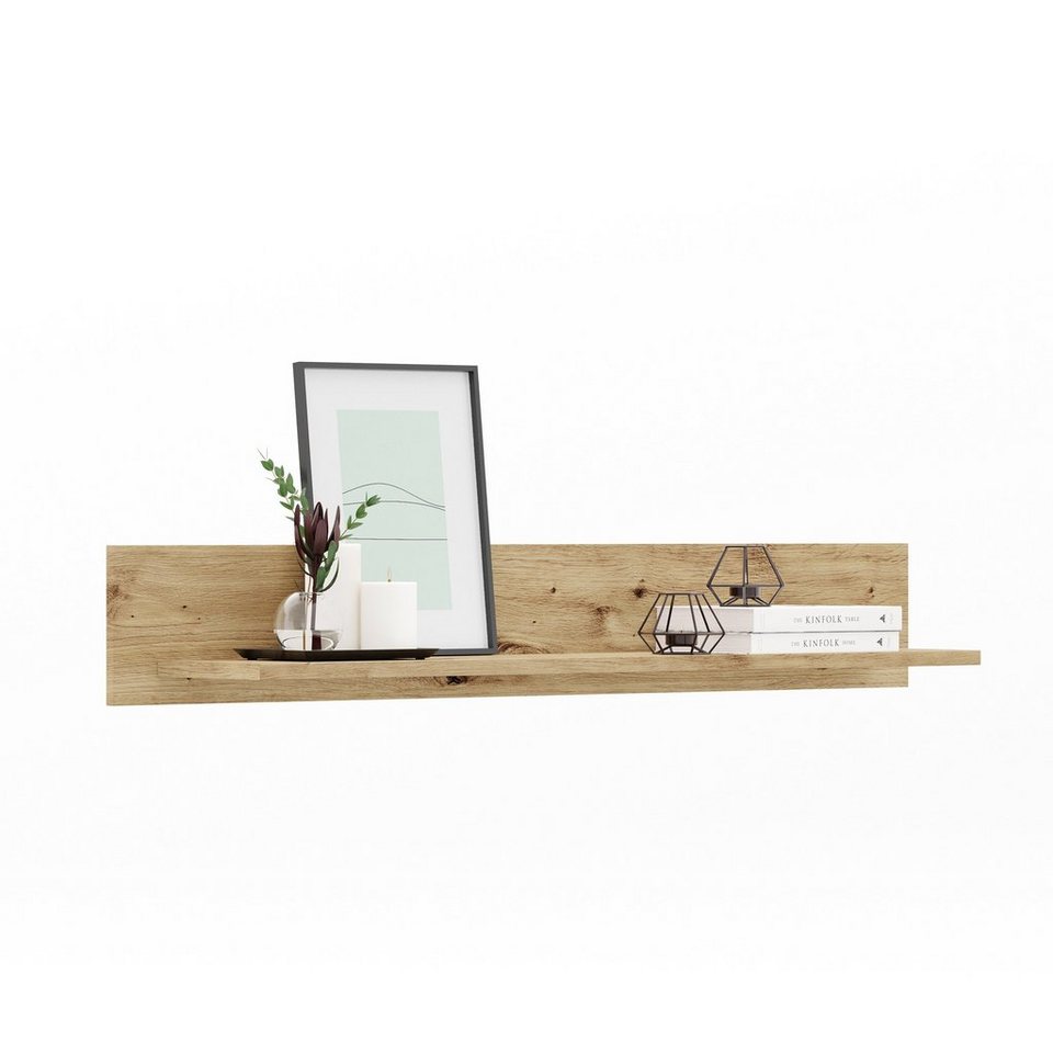 Möbelando Wandboard Fly In Artisan Eiche Abmessungen Bxhxt 122x18x21 Cm