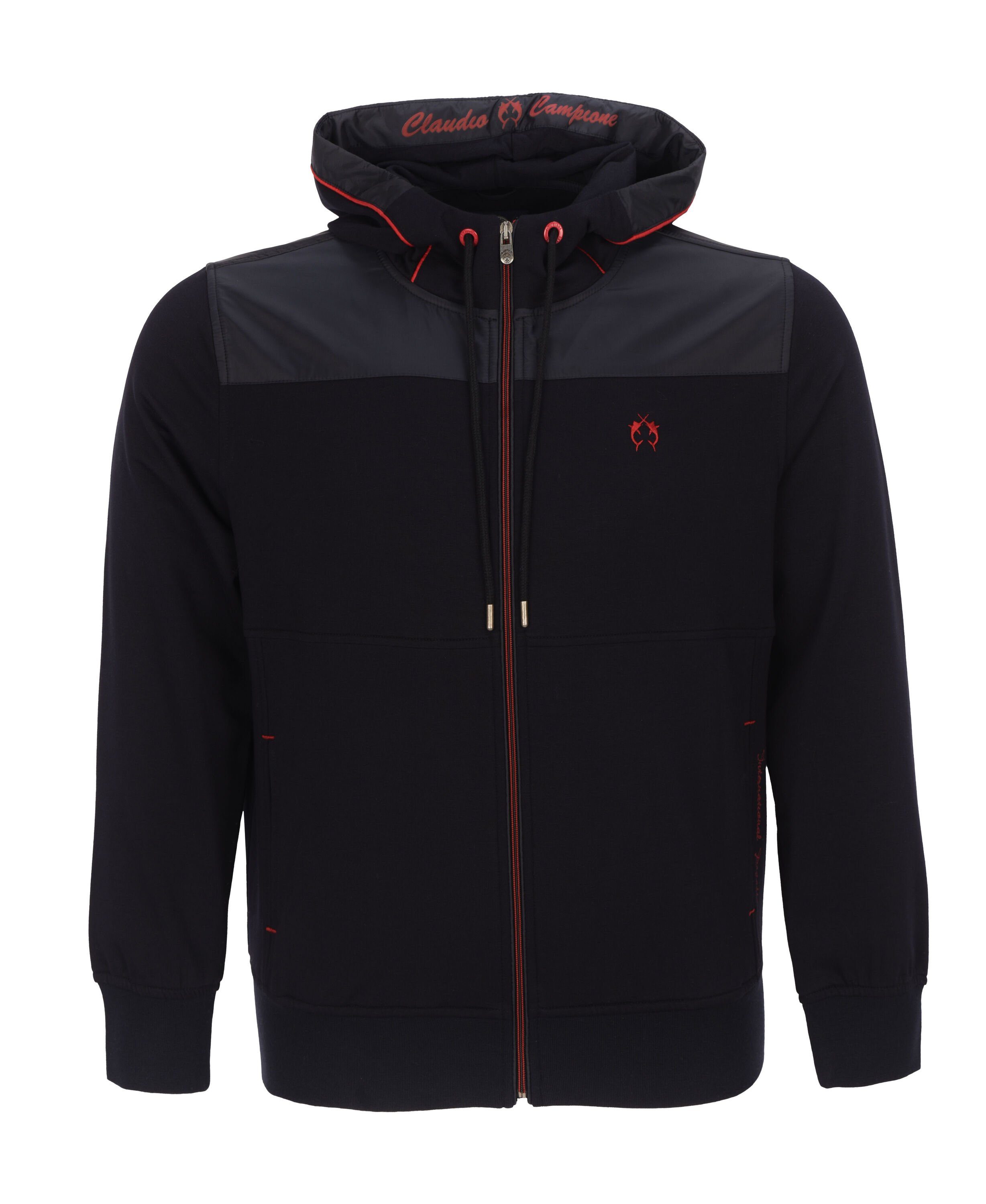 Claudio Campione Sweatjacke CLAUDIO Unimuster