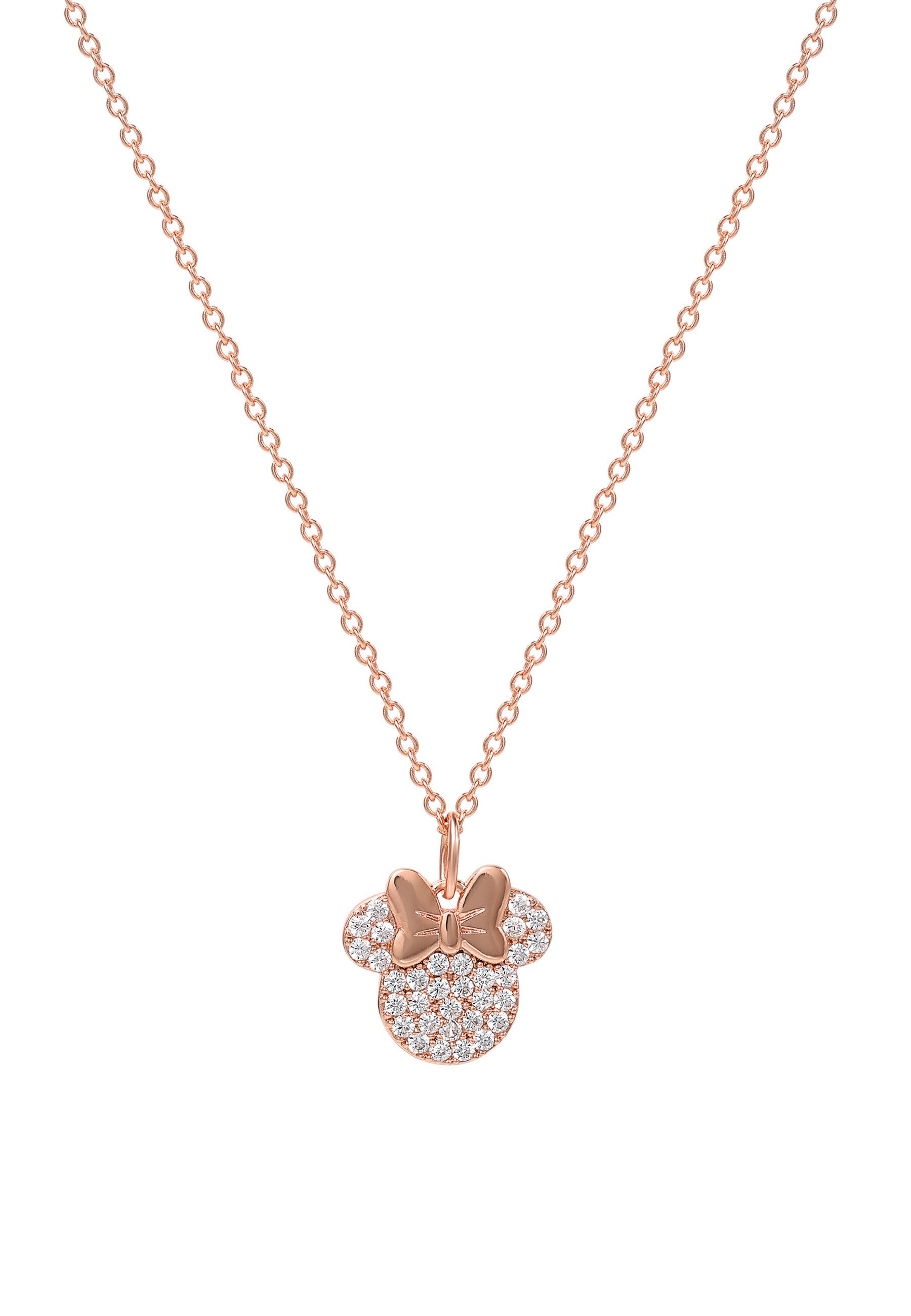 DISNEY Jewelry Collier Halskette Minnie Mouse Set mit geschlossener Akustik