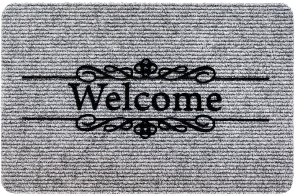 Matches21 Home And Hobby Fußmatte Nadelfilz Fussabtreter Welcome Spruch