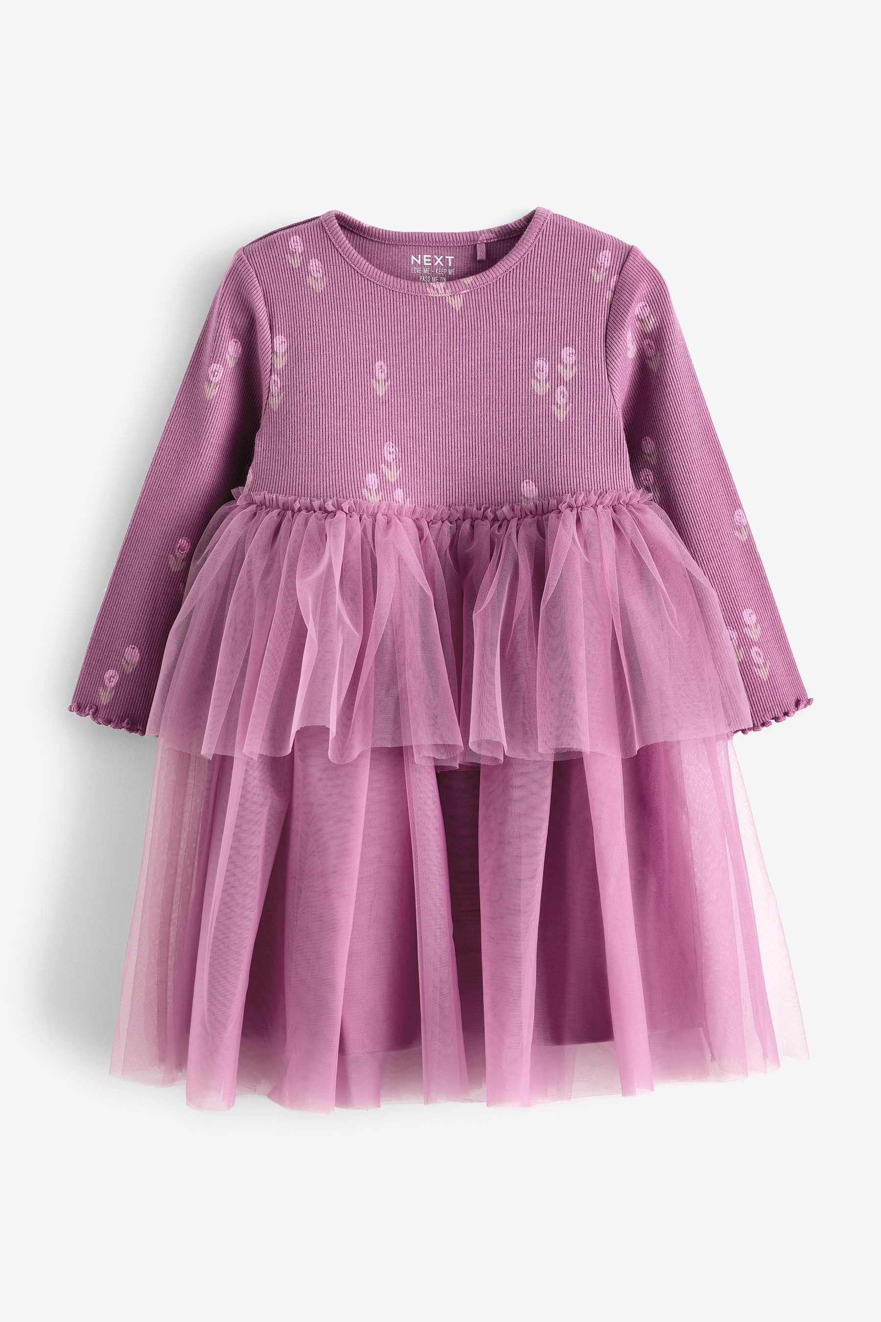 Next Tüllkleid Langärmeliges Kleid Aus Netzstoff 1 Tlg Get The Next