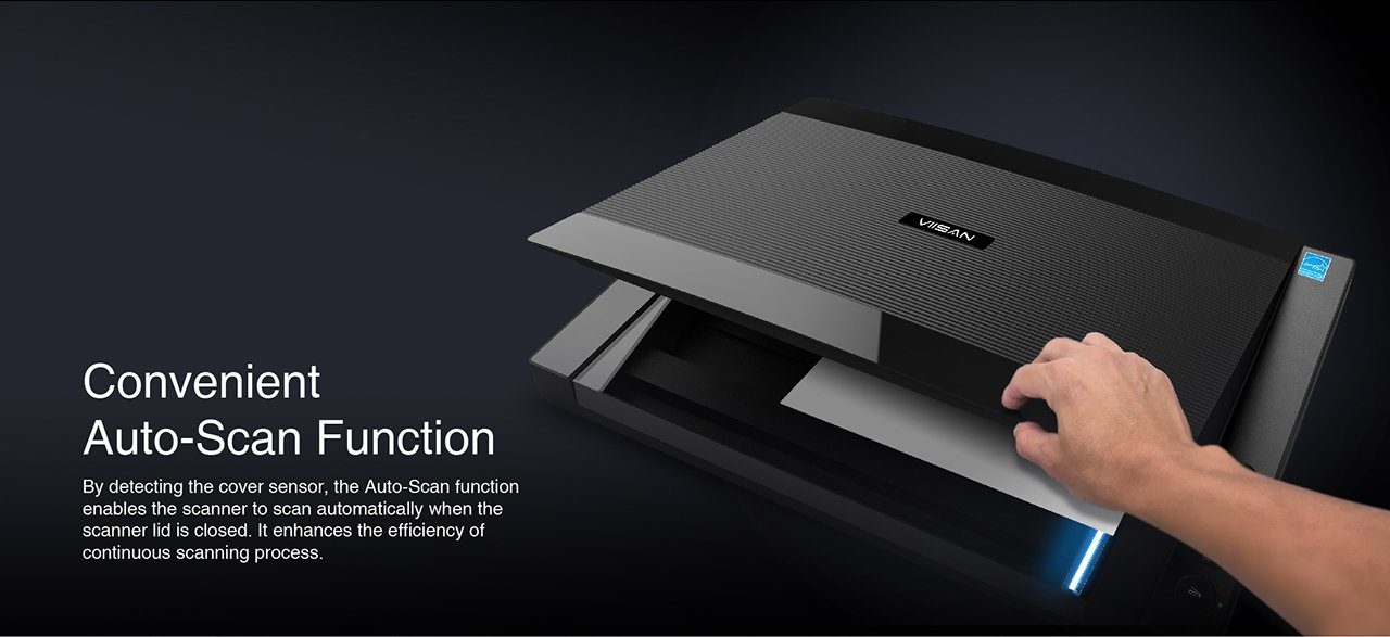Viisan VF3120 Flachbettscanner, Scanner