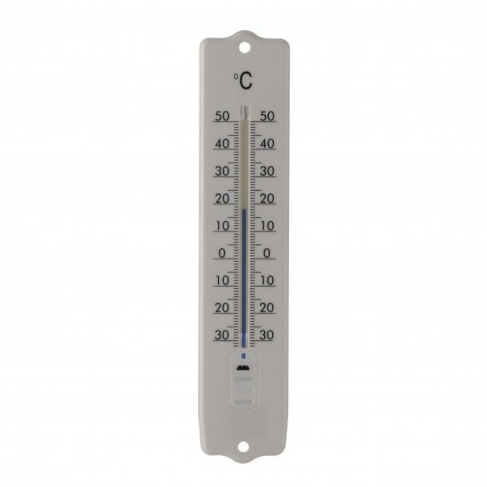Axentia Raumthermometer Zimmerthermometer Ks Ca 20 Cm Weiß 200345