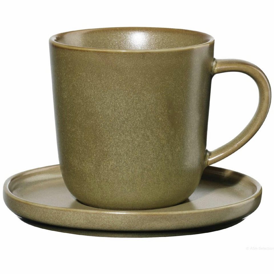 Asa Selection Espressotasse Coppa Miso Mit Unterer 80 Ml Porzellan
