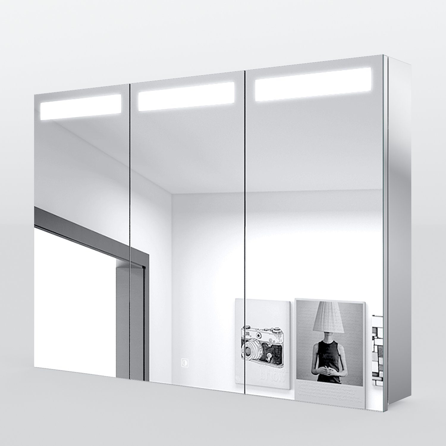 Spiegelschrank Bad 3 Trig
