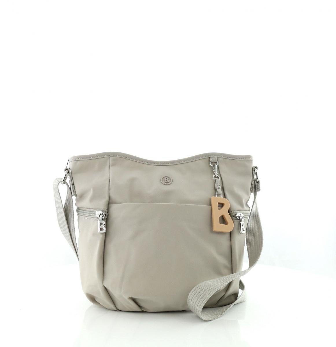 BOGNER Handtasche Verbier Aria light grey, Handbag