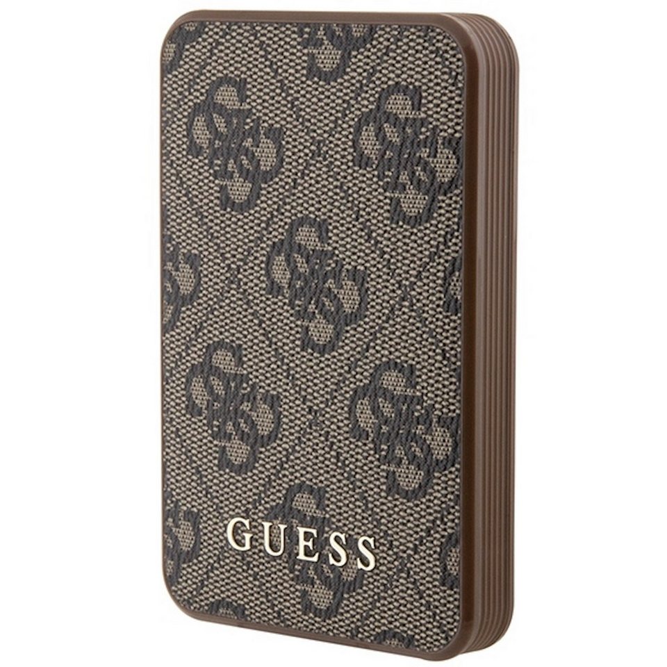 Guess Smartphone Hülle Guess Powerbank 5000 Mah Mit Kabel 4g Leather