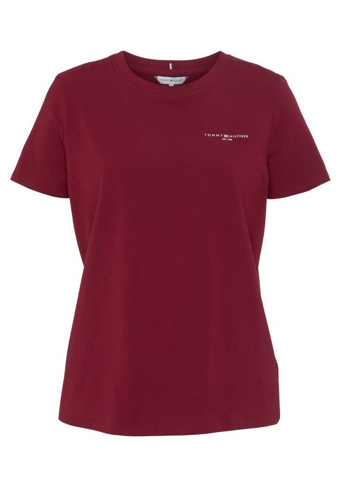 Tommy Hilfiger Rundhalsshirt 1985 Reg Mini Corp Logo C Nk Ss Mit Tommy