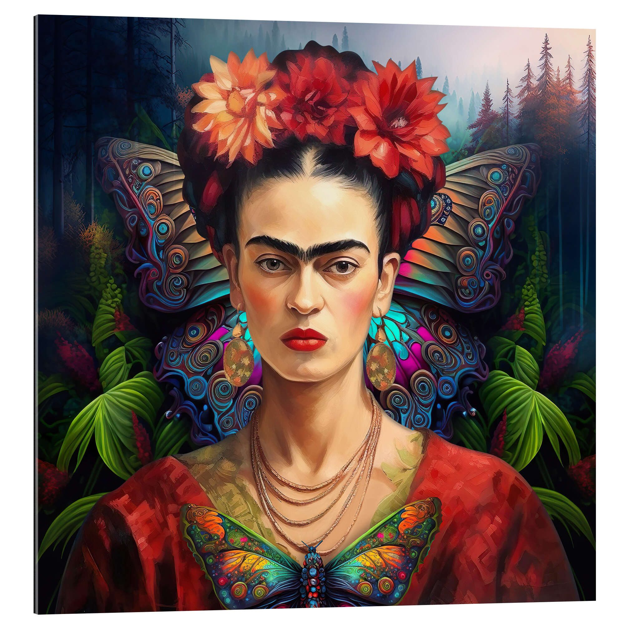 Posterlounge XXL-Wandbild Mark Ashkenazi, Frida Kahlo ...