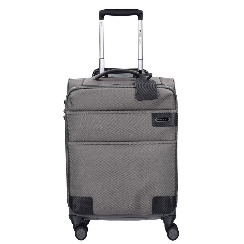 Roncato Handgepäck Trolley Uno Soft Deluxe 4 Rollen Polyester
