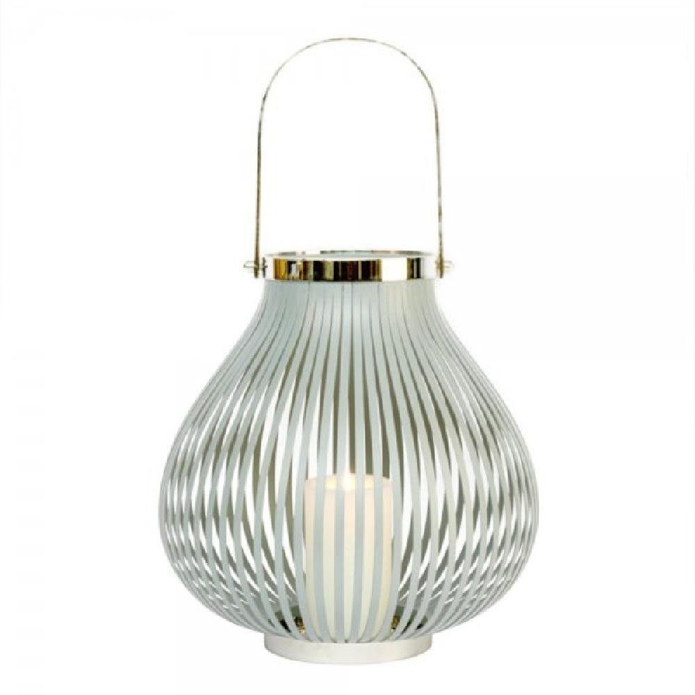 Lambert Windlicht Laterne Helen Edelstahl Salbei (35cm)