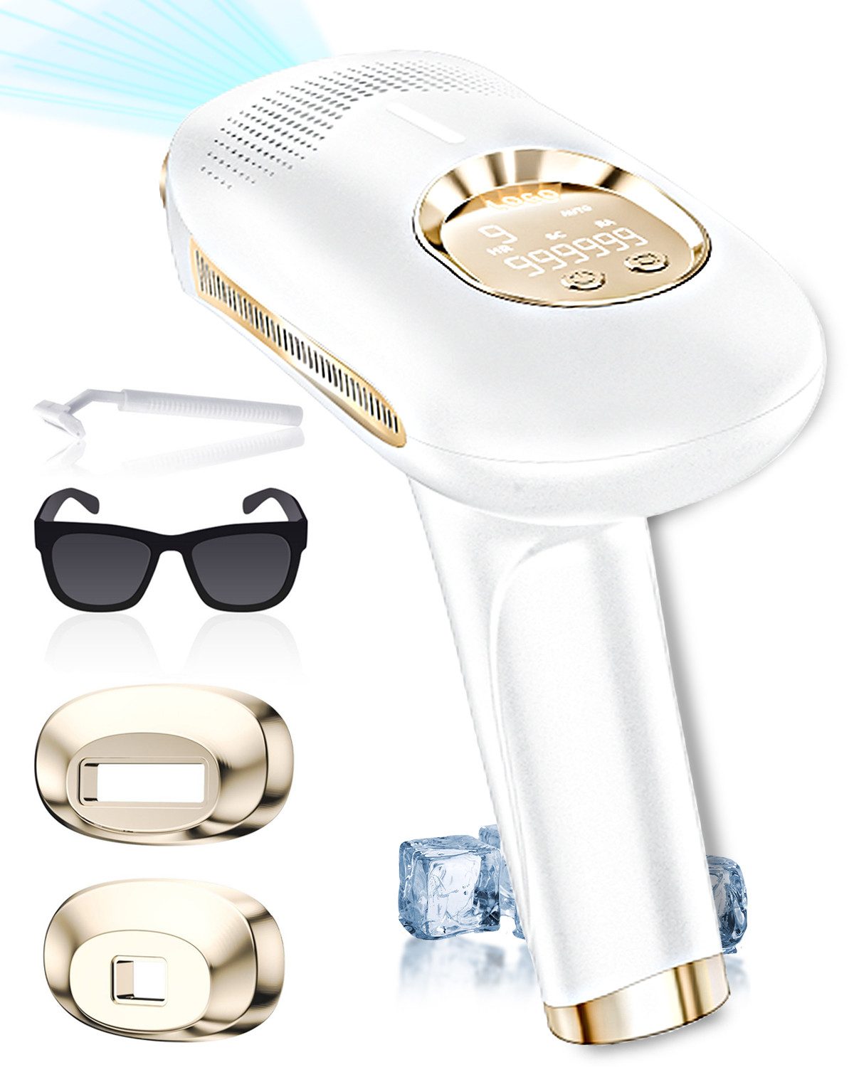 OYLCDI Haarentfernungsgerät IPL-Haarentferner,IPL Geräte Haarentfernung ...