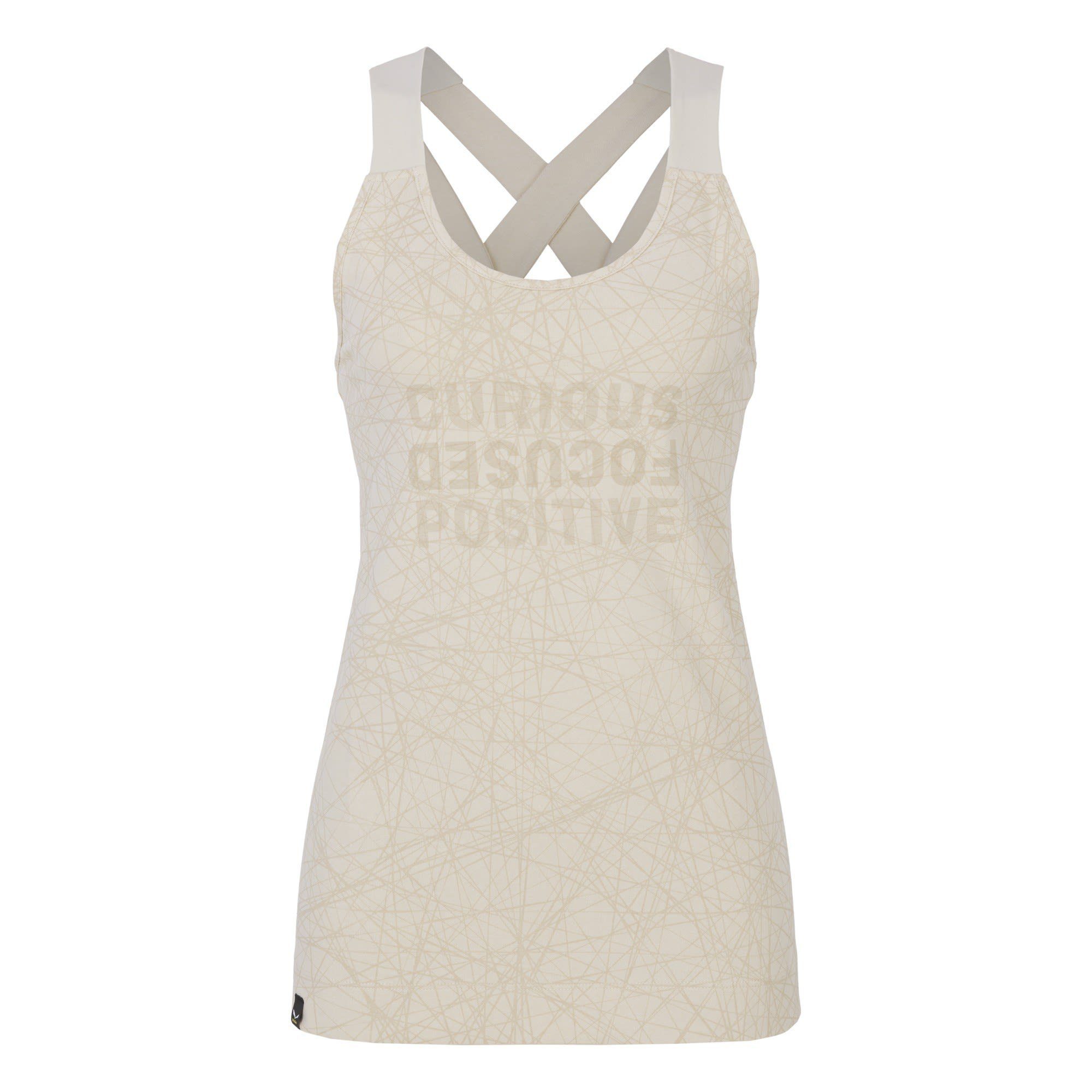 Salewa Tanktop Salewa W Alpine Hemp Print Tank Damen Top