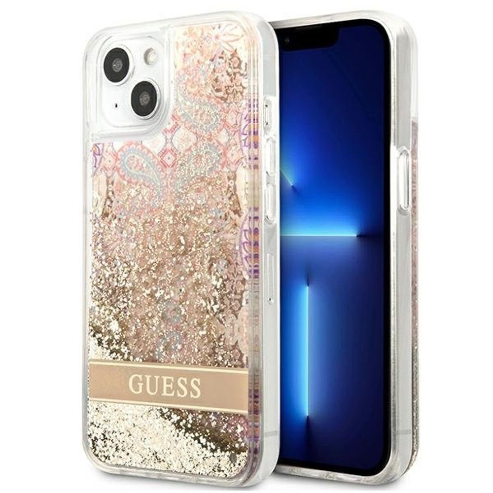 Guess Handyhülle Guess GUHCP13MLFLSD iPhone 13 6.1 "Gold / Gol